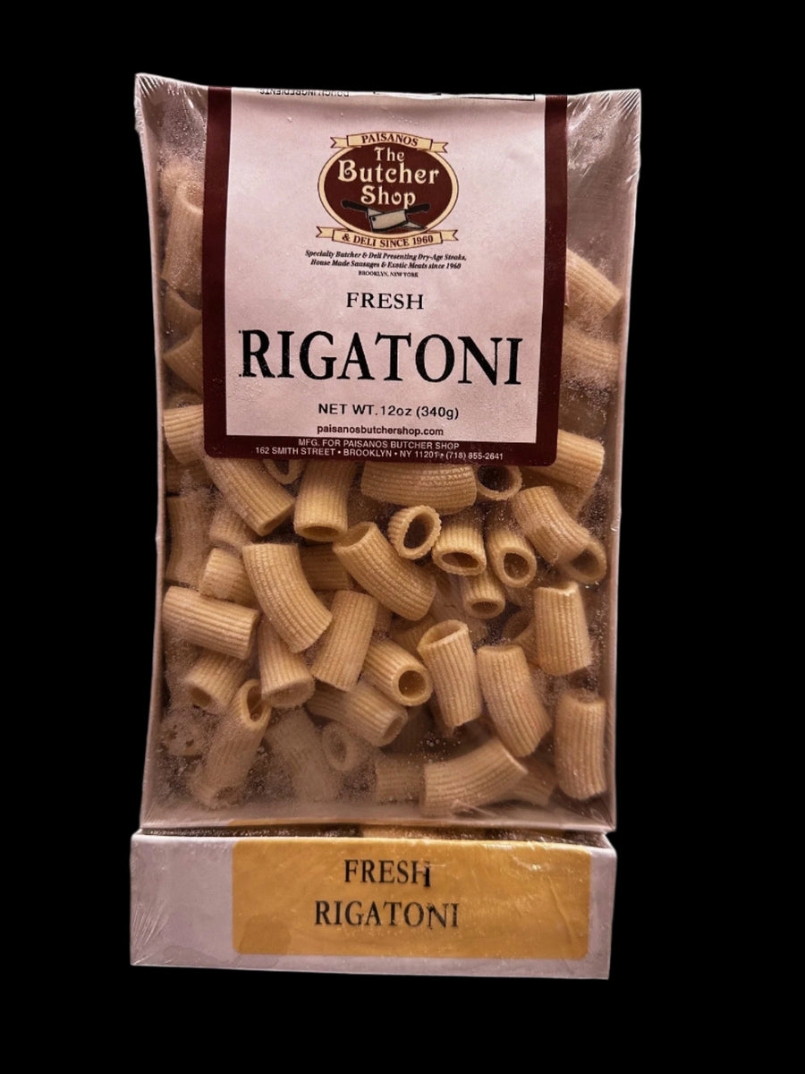 Paisanos Rigatoni Fresh Pasta | Paisanos Butcher Shop