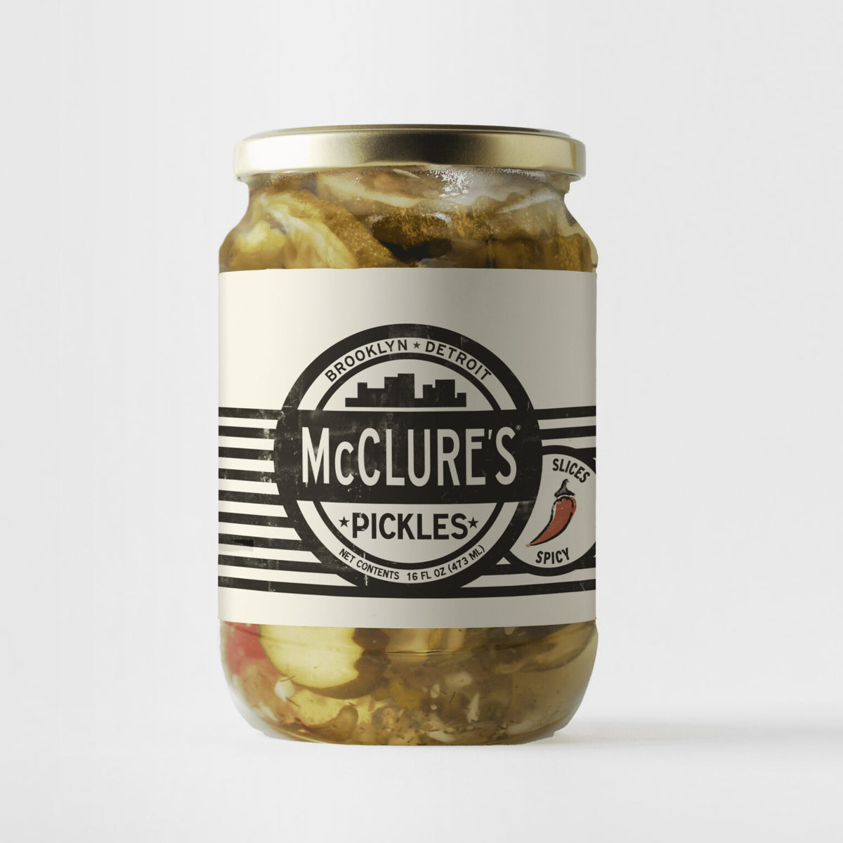 McCLURE'S Pickles Whole Spicy | Paisanos Butcher Shop