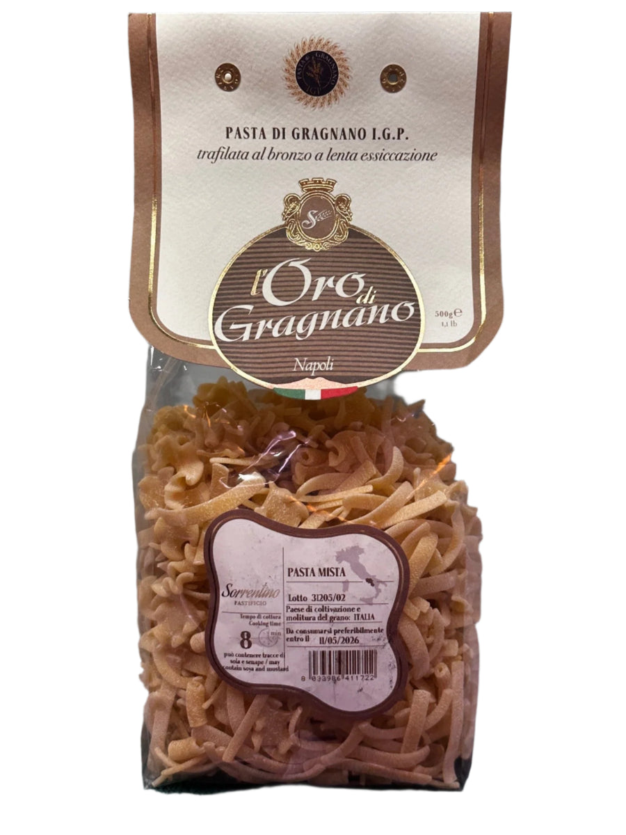 Oro Gragnano Pasta Mixta. 500 g. | Paisanos Butcher Shop