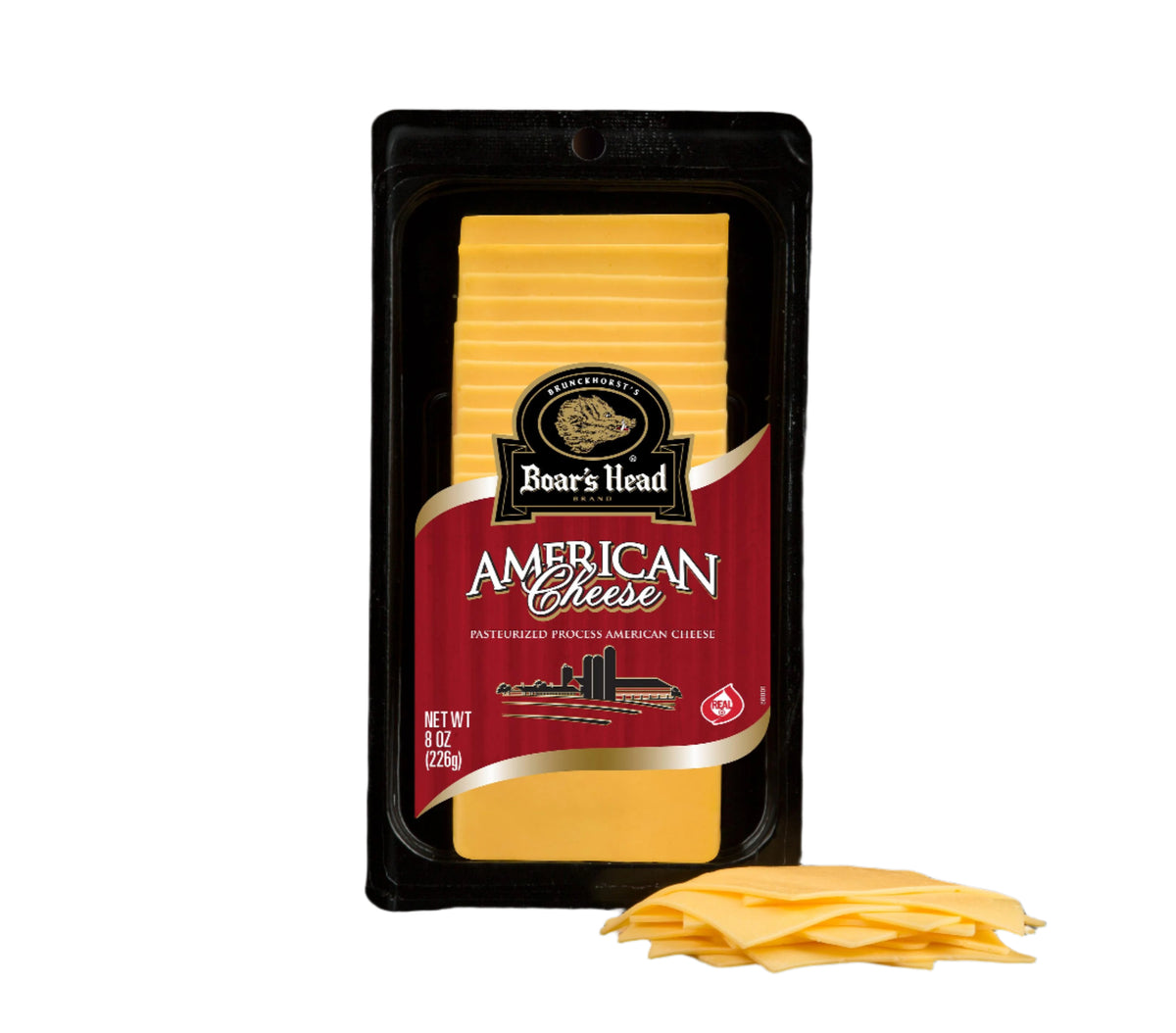 Boar's Head, American Cheese. 8 oz. | Paisanos Butcher Shop