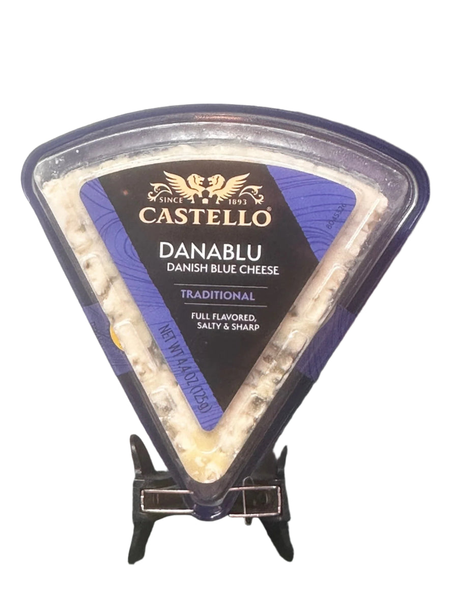 Castello, Danish Blue Cheese, Traditional. 4.4 oz. | Paisanos Butcher Shop
