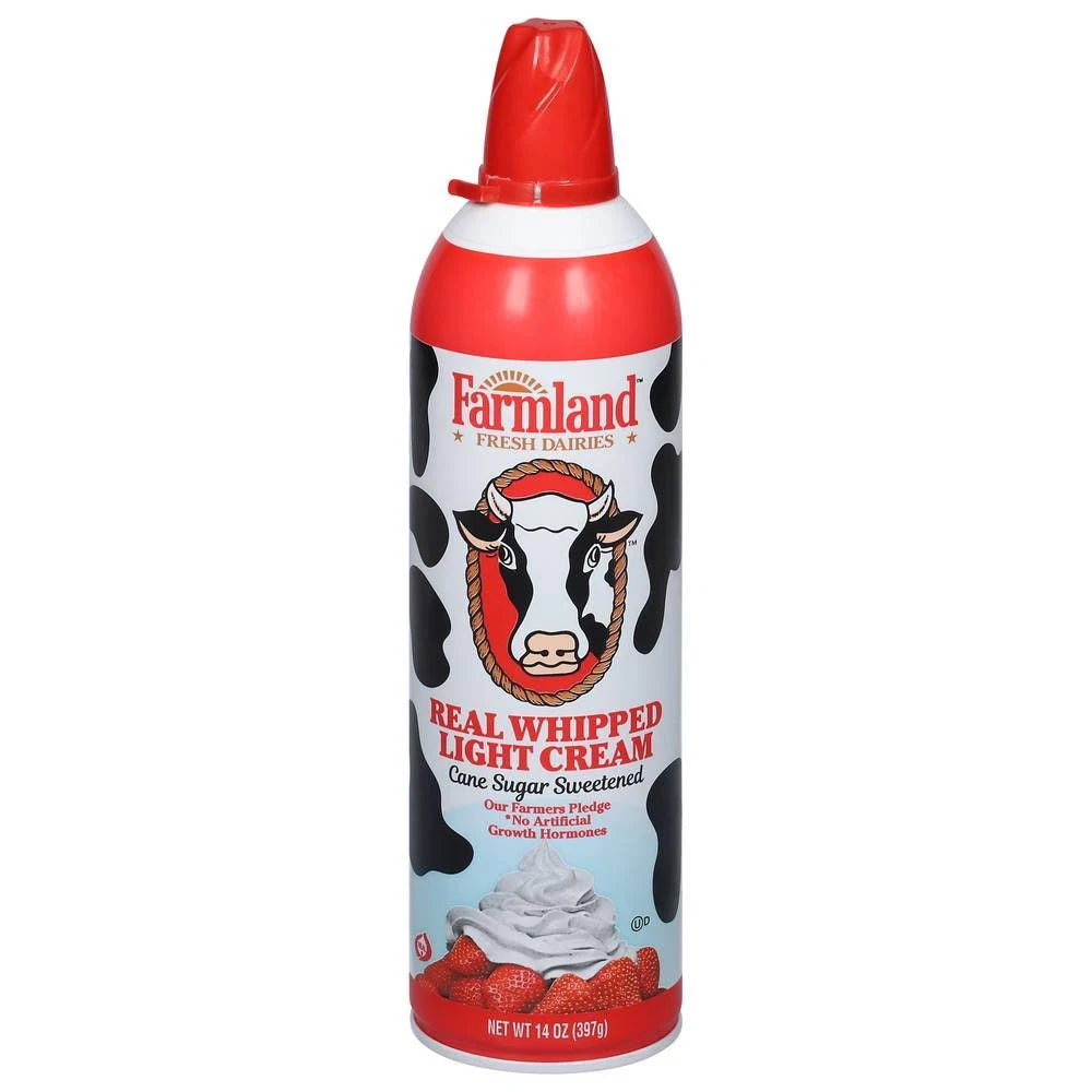 Farmland Real Whipped Light Cream. 14 oz. | Paisanos Butcher Shop