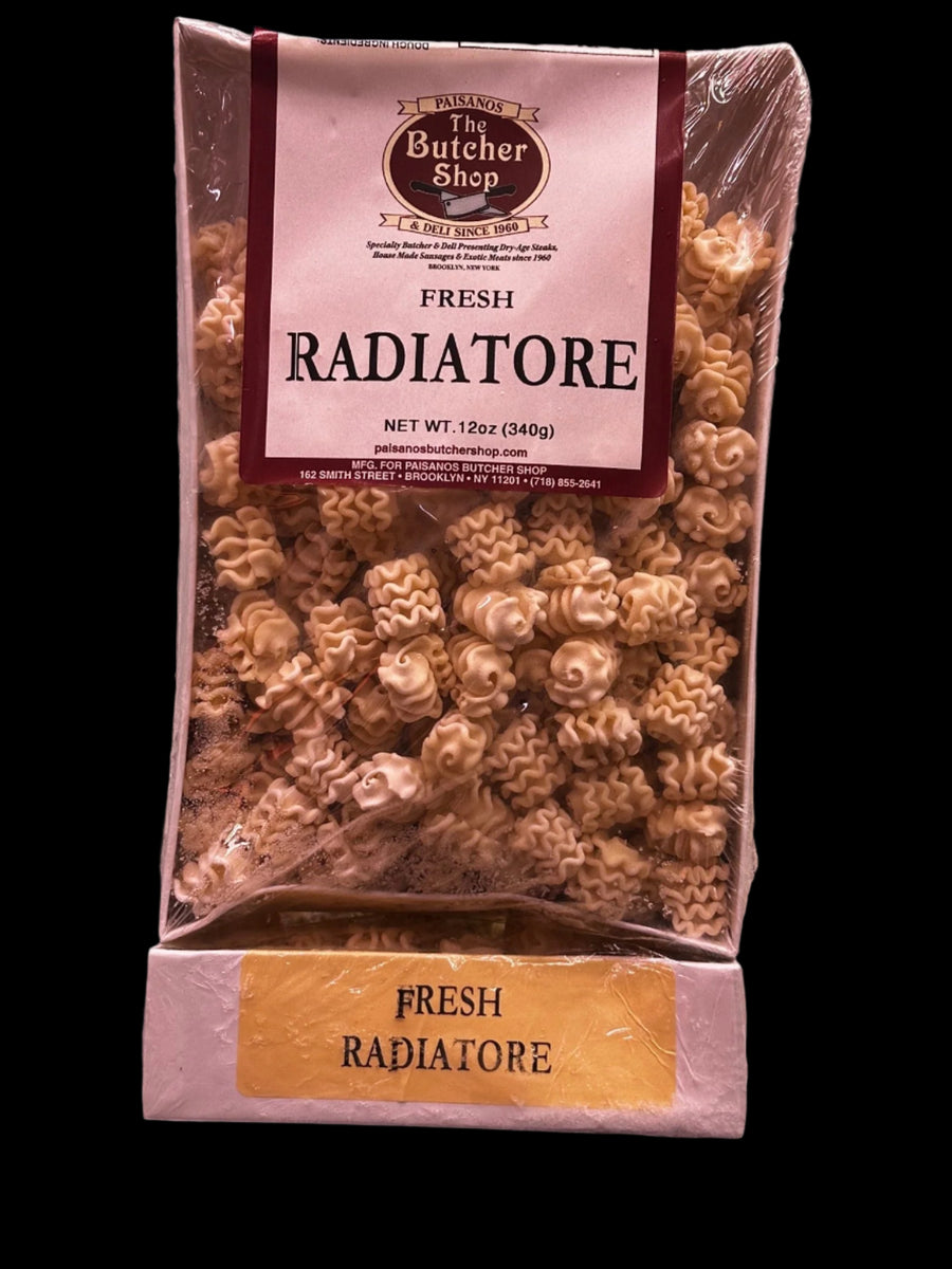 Paisanos Fresh Radiatore Pasta | Paisanos Butcher Shop