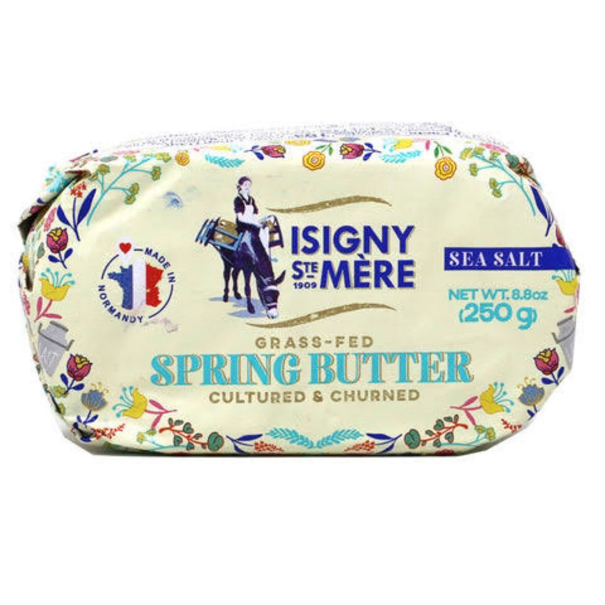 Isigny Ste Mere, Grass-Fed Spring Butter. 250 gr | Paisanos Butcher Shop
