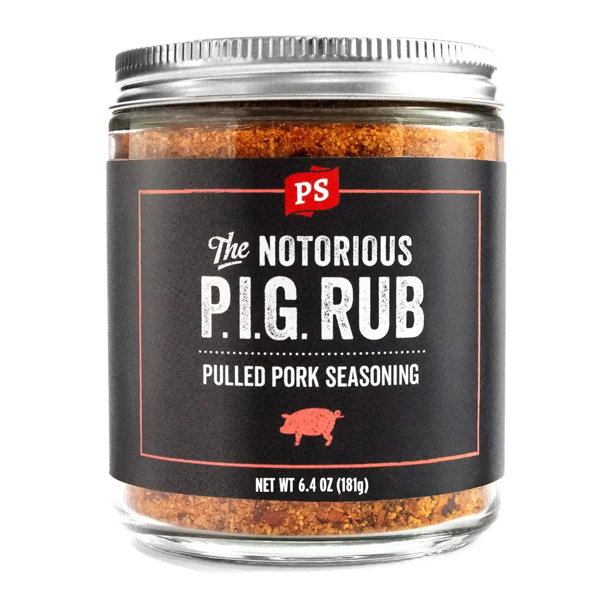 PS The Notorious P.I.G. Rub. Pulled Pork Seasoning. 6.4 oz | Paisanos ...