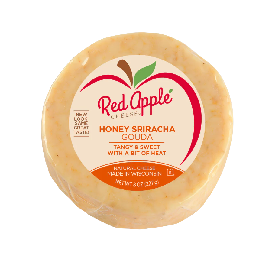 Honey Sriracha Gouda Cheese, Red Apple. 8 oz. | Paisanos Butcher Shop