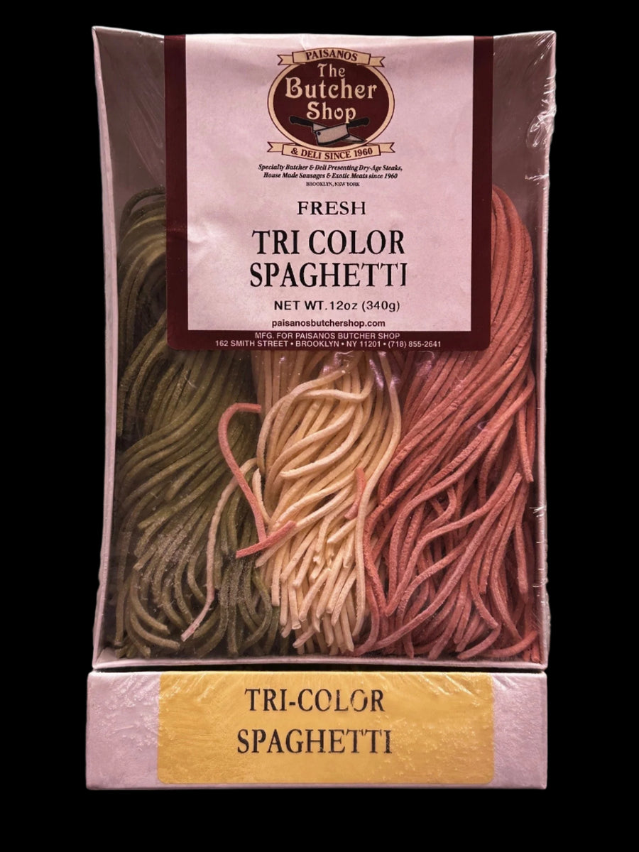 Paisanos Tri color Spaghetti | Paisanos Butcher Shop