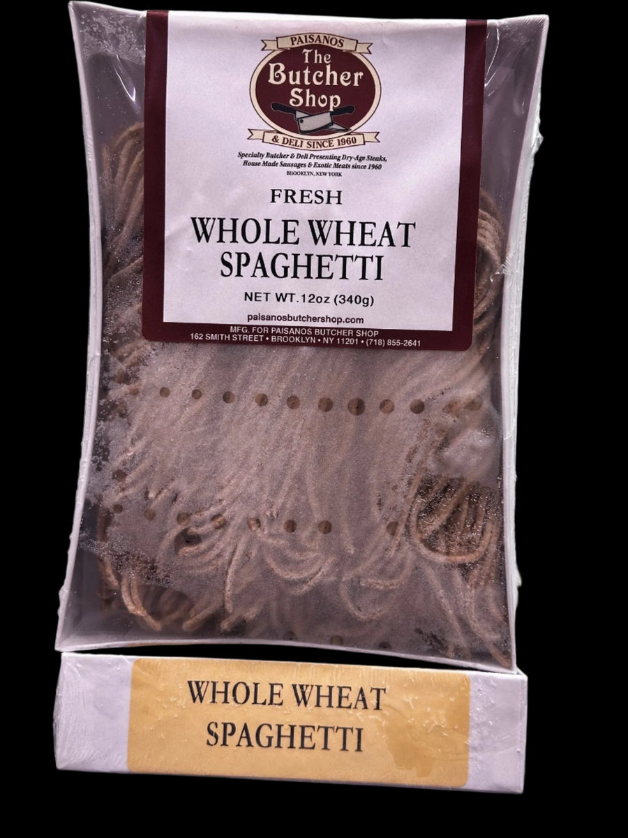Paisanos Whole Wheat Spaguetti Pasta | Paisanos Butcher Shop