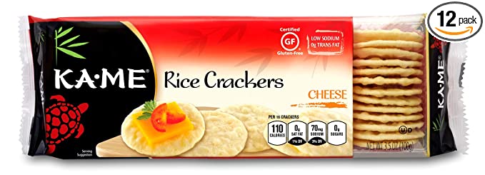 Ka-Me Rice Crackers, Plain- 3.5 oz. | Paisanos Butcher Shop