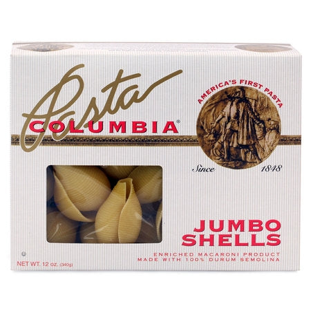 Columbia Pasta Jumbo Shells 12oz | Paisanos Butcher Shop