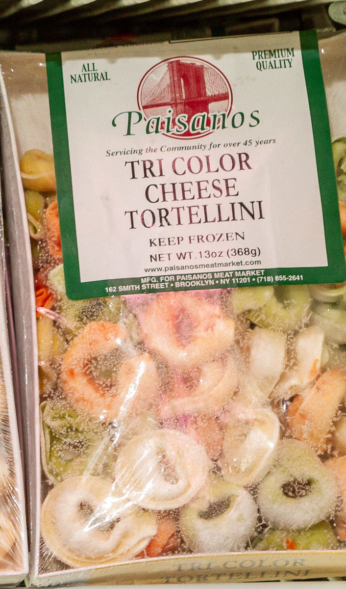 Tri Color Cheese Tortellini - 13 oz | Paisanos Butcher Shop